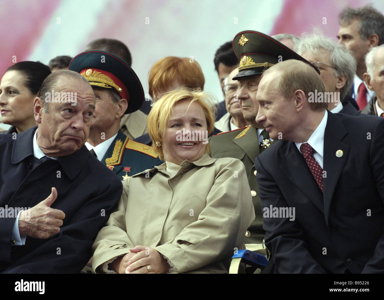 French President Jacques Chirac Banque d'image et photos - Alamy