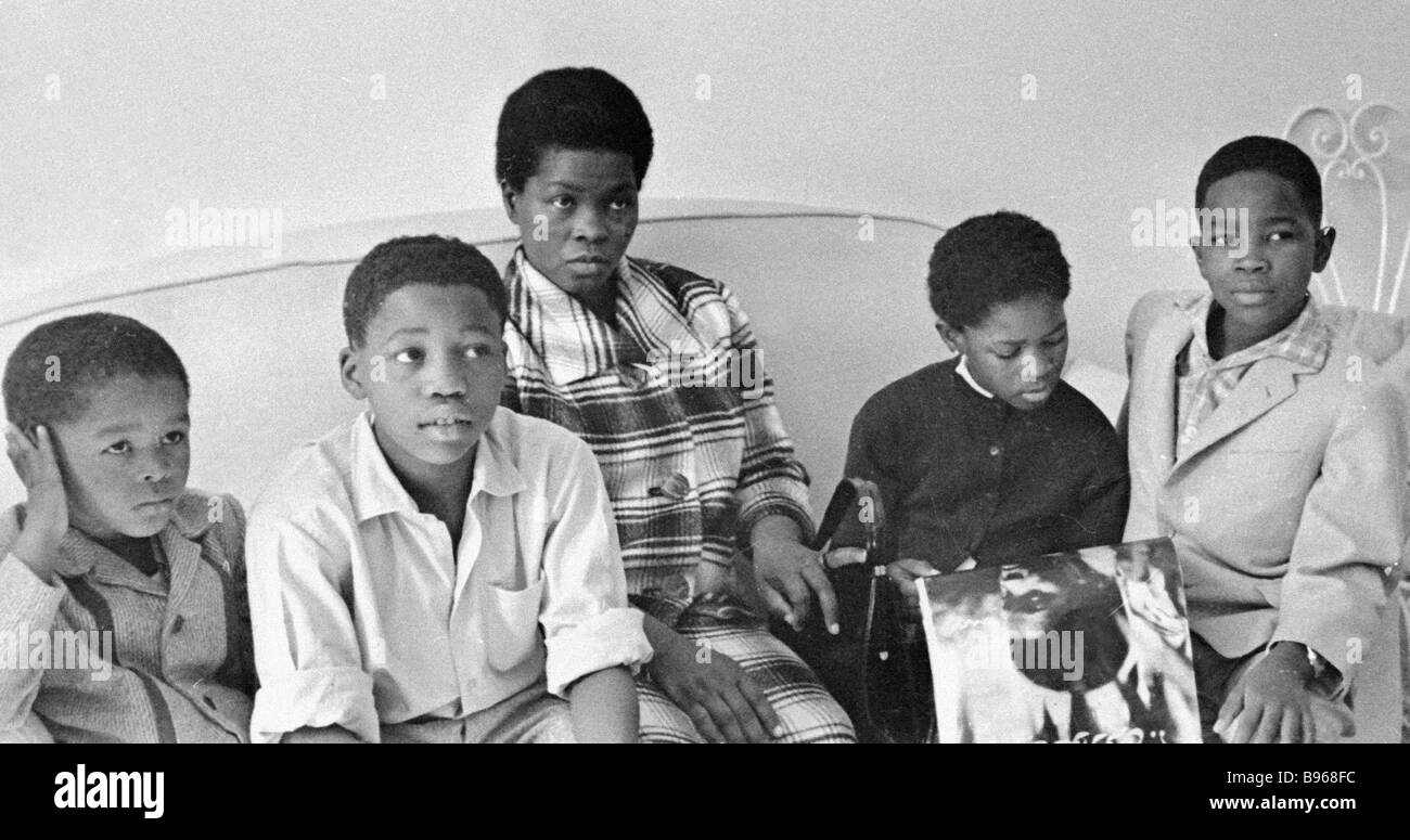 La veuve de l'ancien Premier ministre congolais Patrice Lumumba Pauline ...