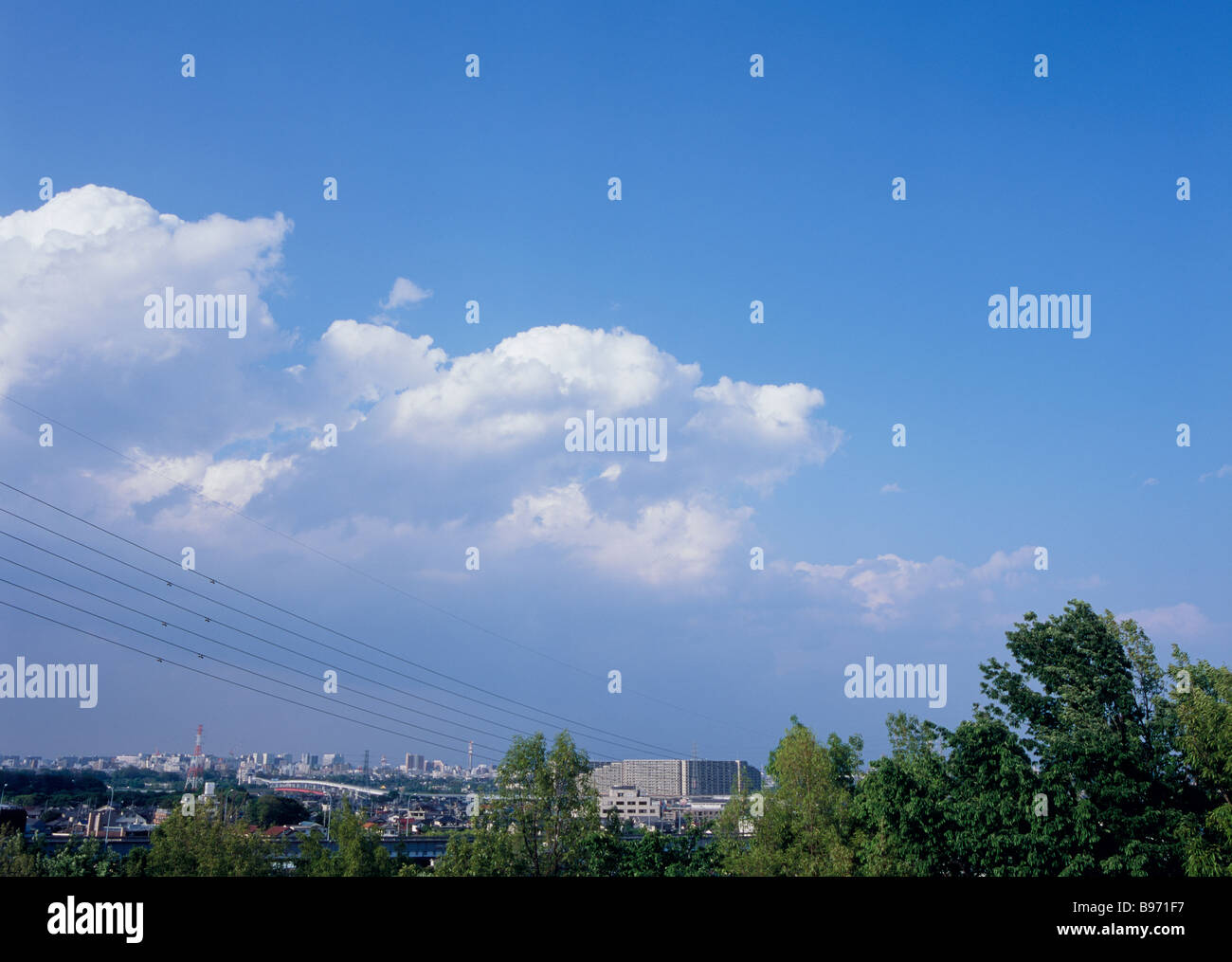 Cumulus humilis cloud Banque de photographies et d’images à haute ...