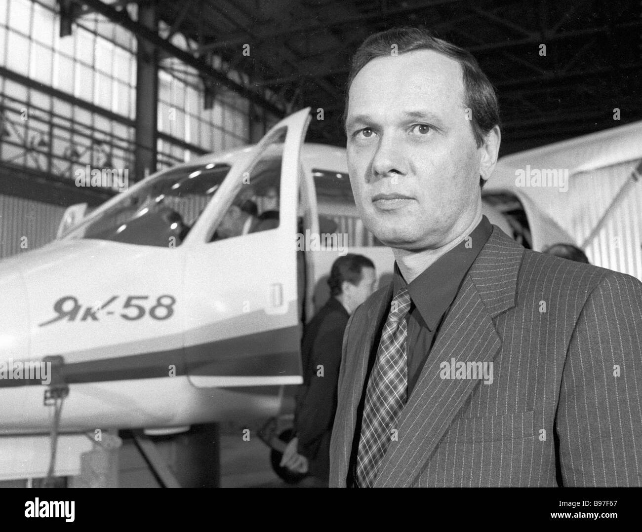 Sergei Yakovlev Yak 58 designer en chef d'avion Photo Stock - Alamy