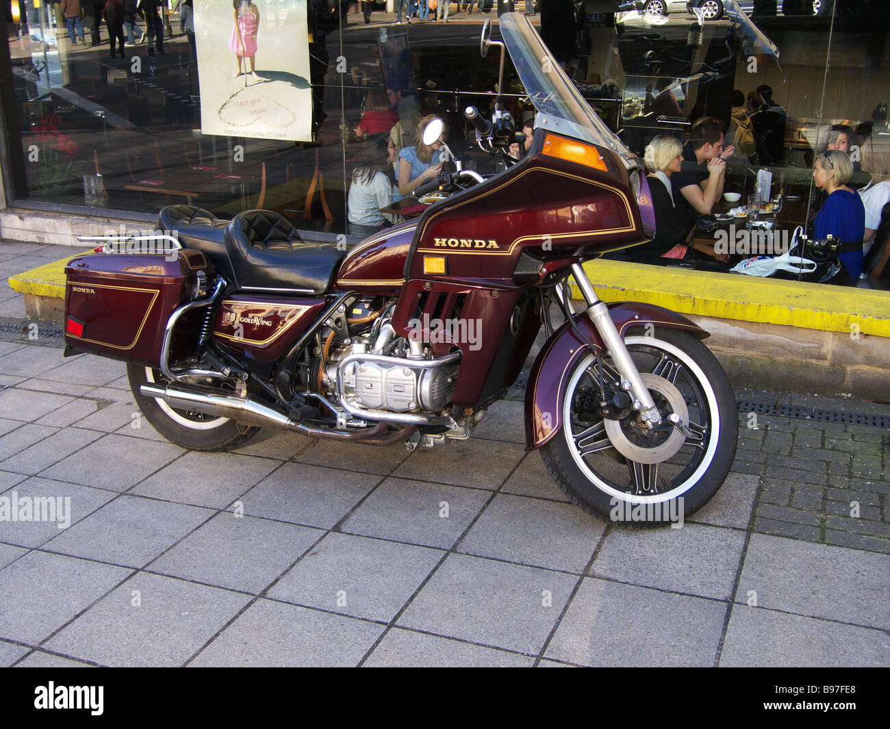 Honda goldwing motorbike Banque de photographies et d’images à haute ...