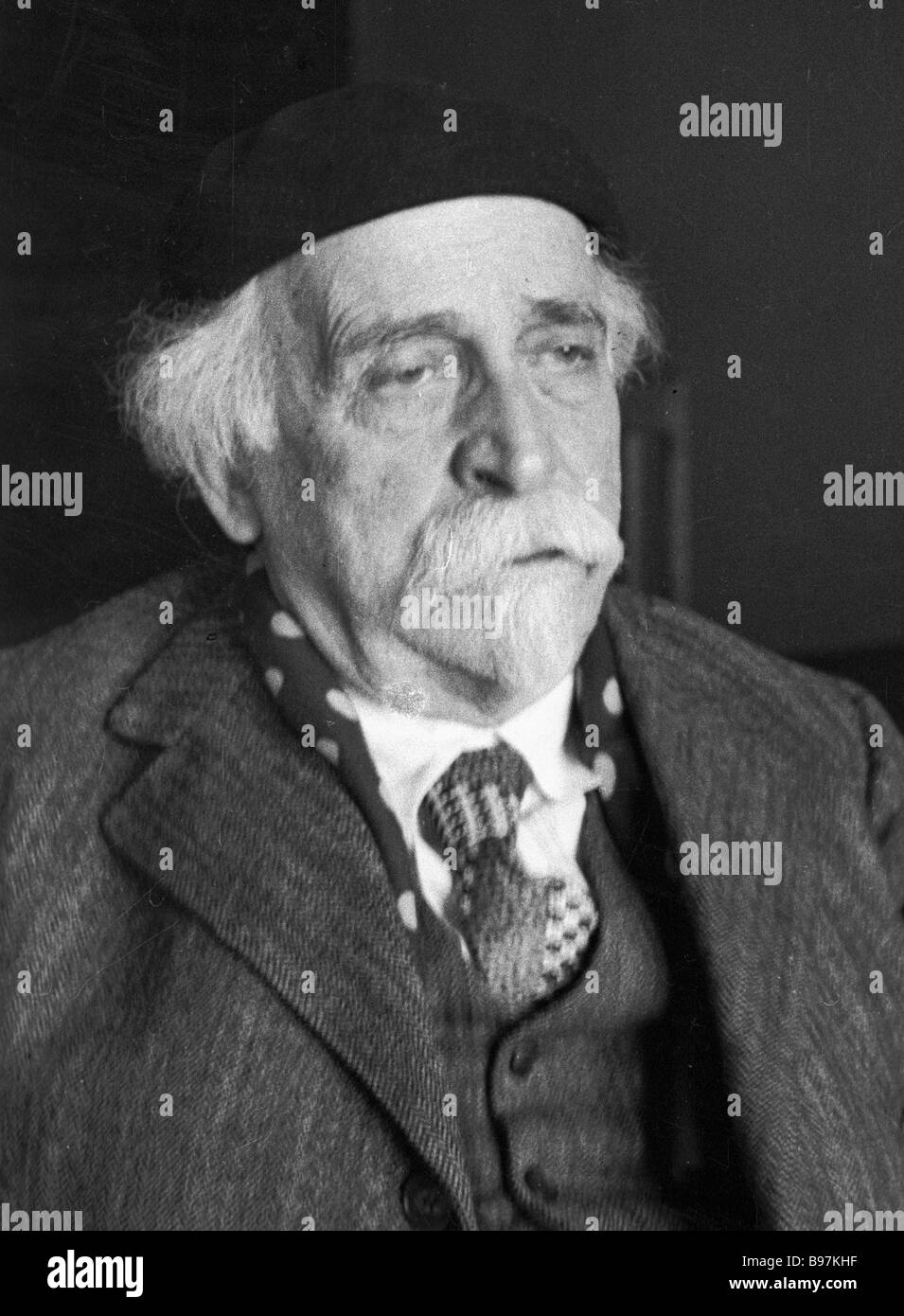 L'académicien Nikolai Zelinsky 1861 1953 Photo Stock - Alamy