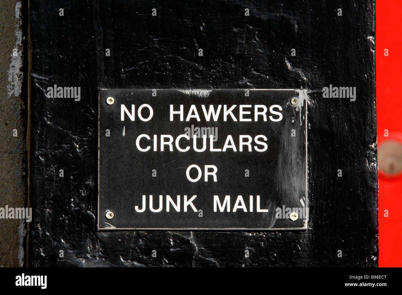 No hawkers sign Banque de photographies et d’images à haute résolution ...