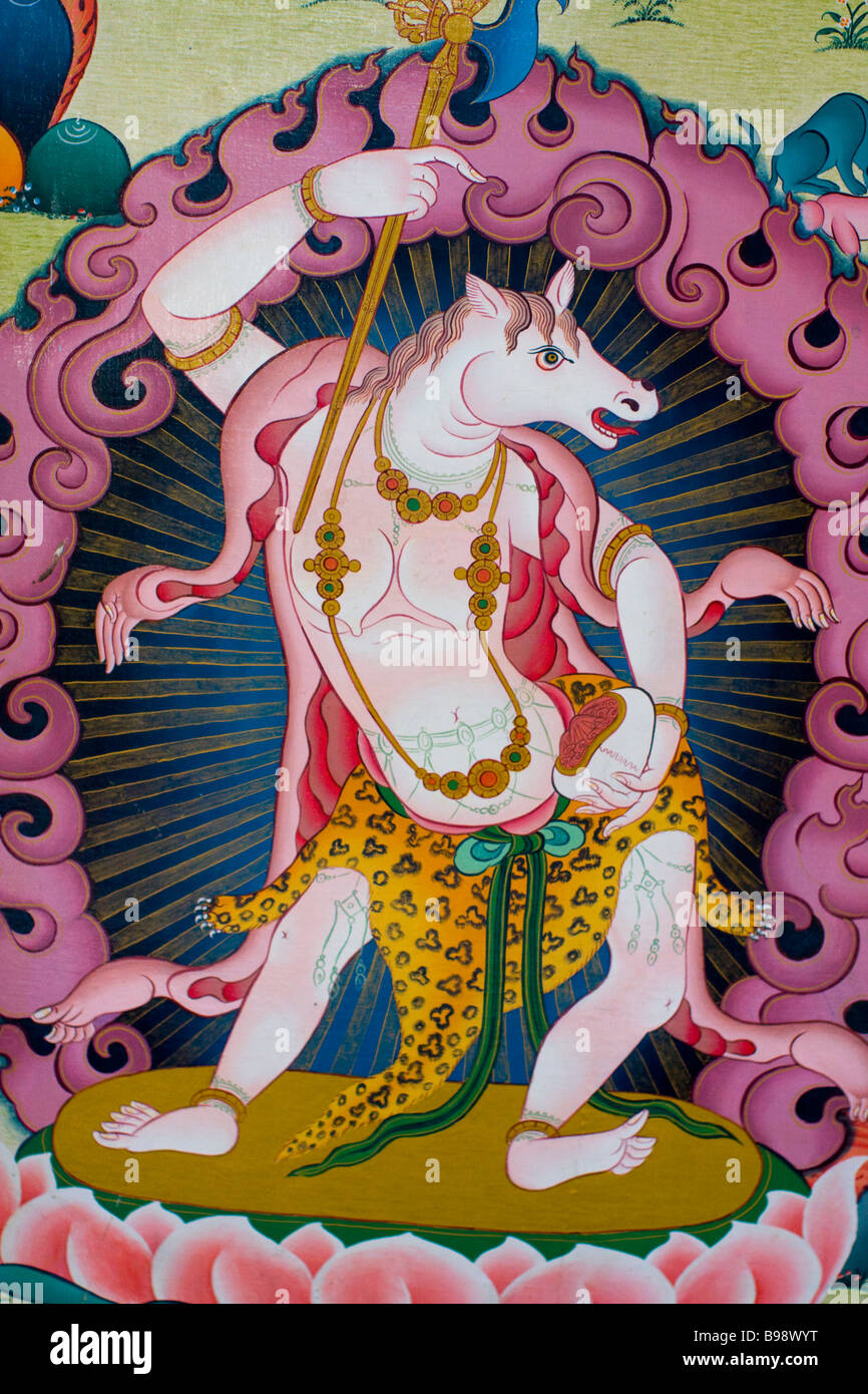 Tibetan temple Banque de photographies et d’images à haute résolution ...