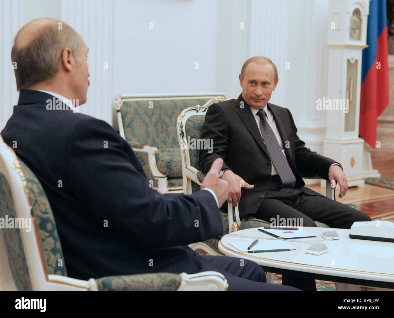Présidents de la Biélorussie et de la Russie Vladimir Poutine et ...