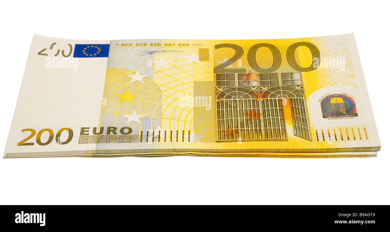 Billets 200 euros Banque de photographies et d’images à haute ...