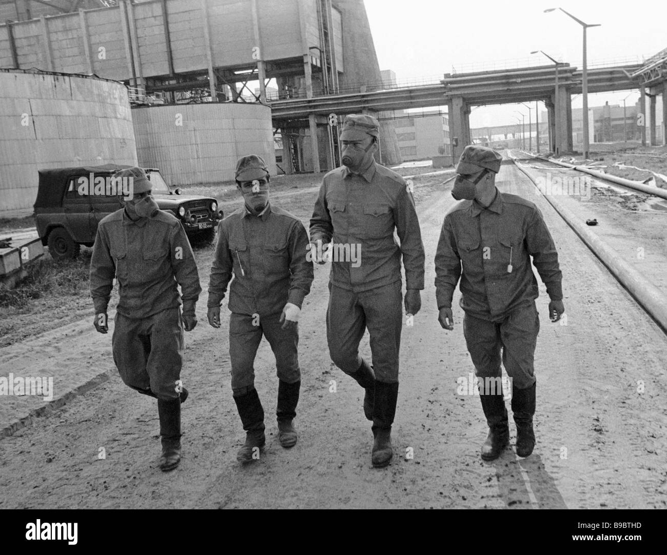 Chernobyl Disaster Decontamination Banque d'image et photos - Alamy