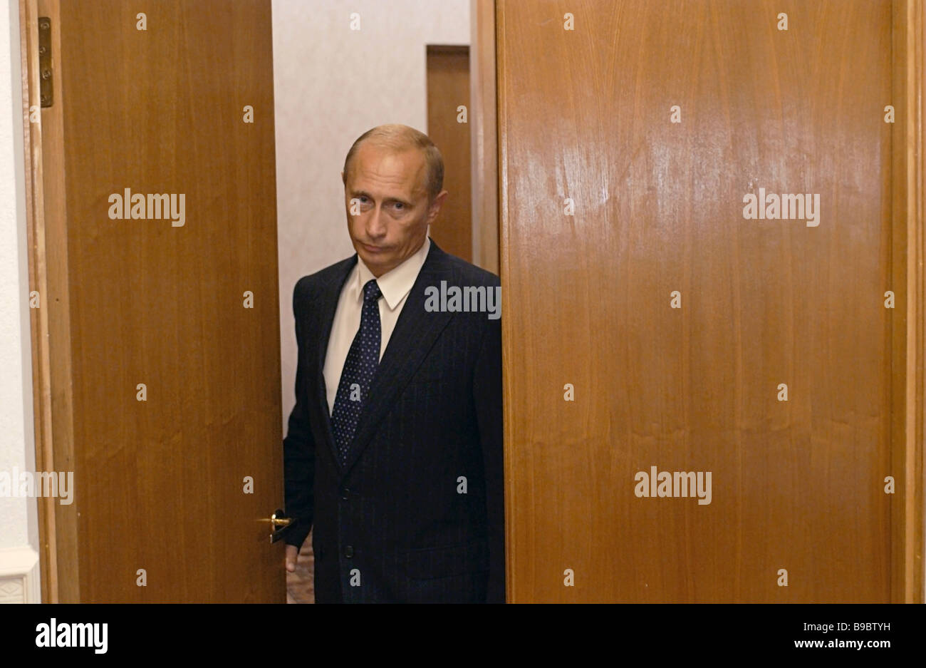 Le président russe Vladimir Poutine à la Bocharov Ruchei résidence ...