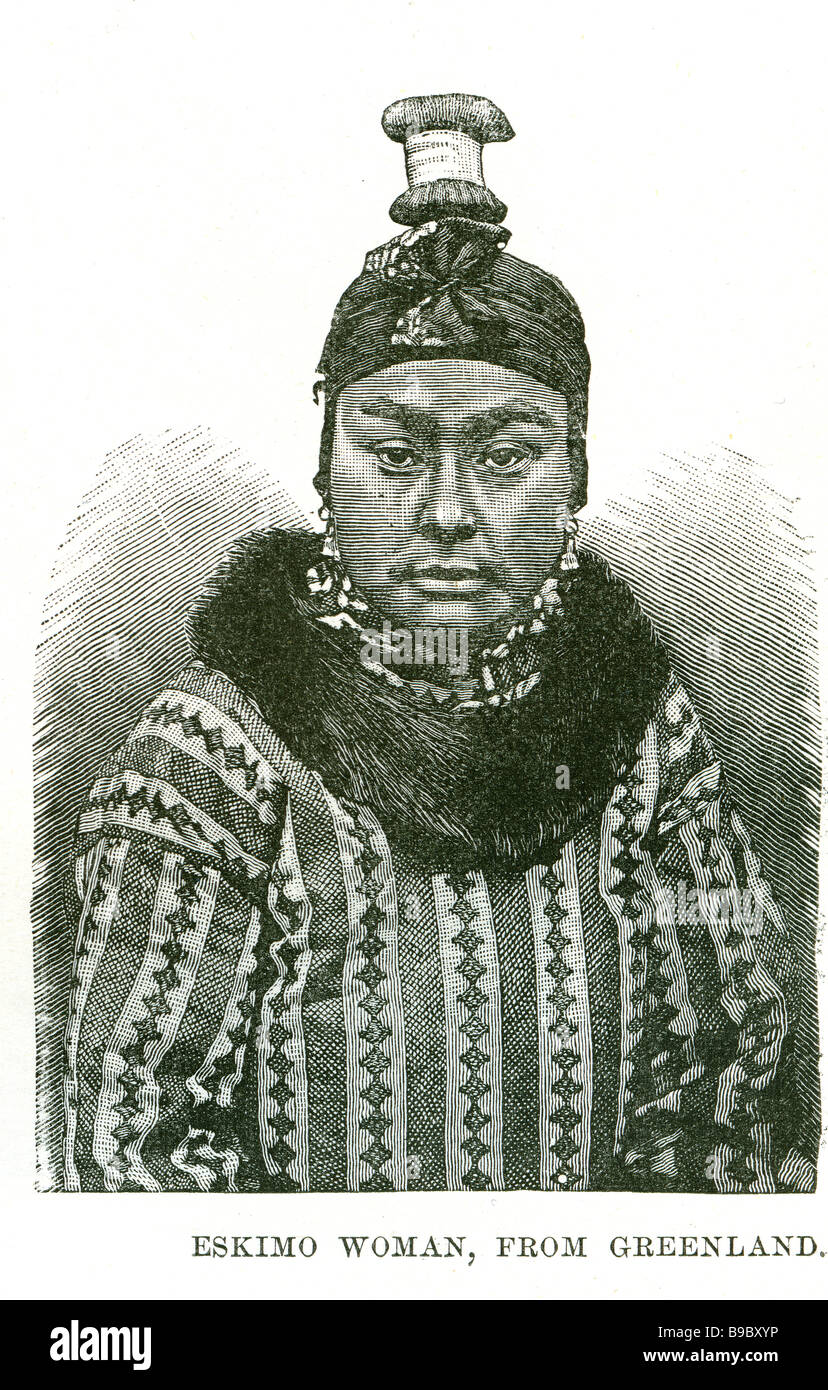 Femme esquimau inuit groenland Banque de photographies et d’images à ...