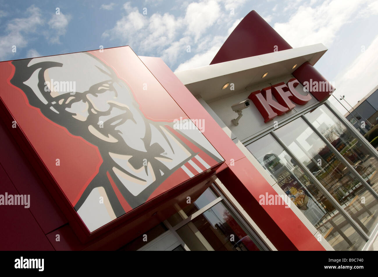 Le colonel Sanders Kentucky Fried Chicken restaurant sud malbouffe ...
