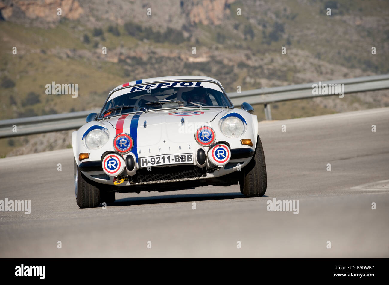 Alpine a 110 en course Banque de photographies et d’images à haute ...
