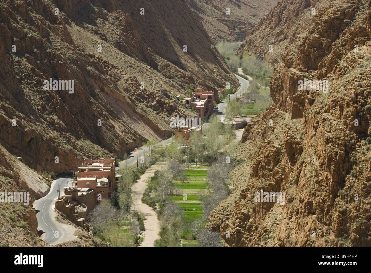 Dades-Valley Dades-Gorges Maroc pays Afrique Afrique du Nord vue de la ...