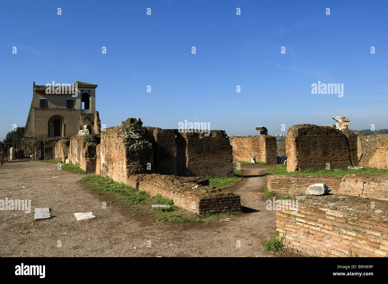 Italie Rome Palatin Domus Flavia Photo Stock - Alamy