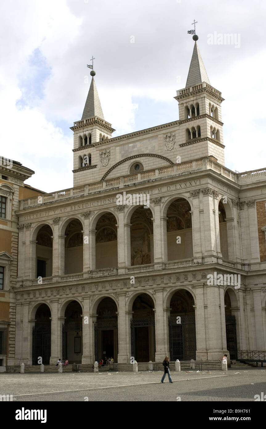 Rome Basilique Saint Jean De Latran Banque D Image Et Photos Alamy