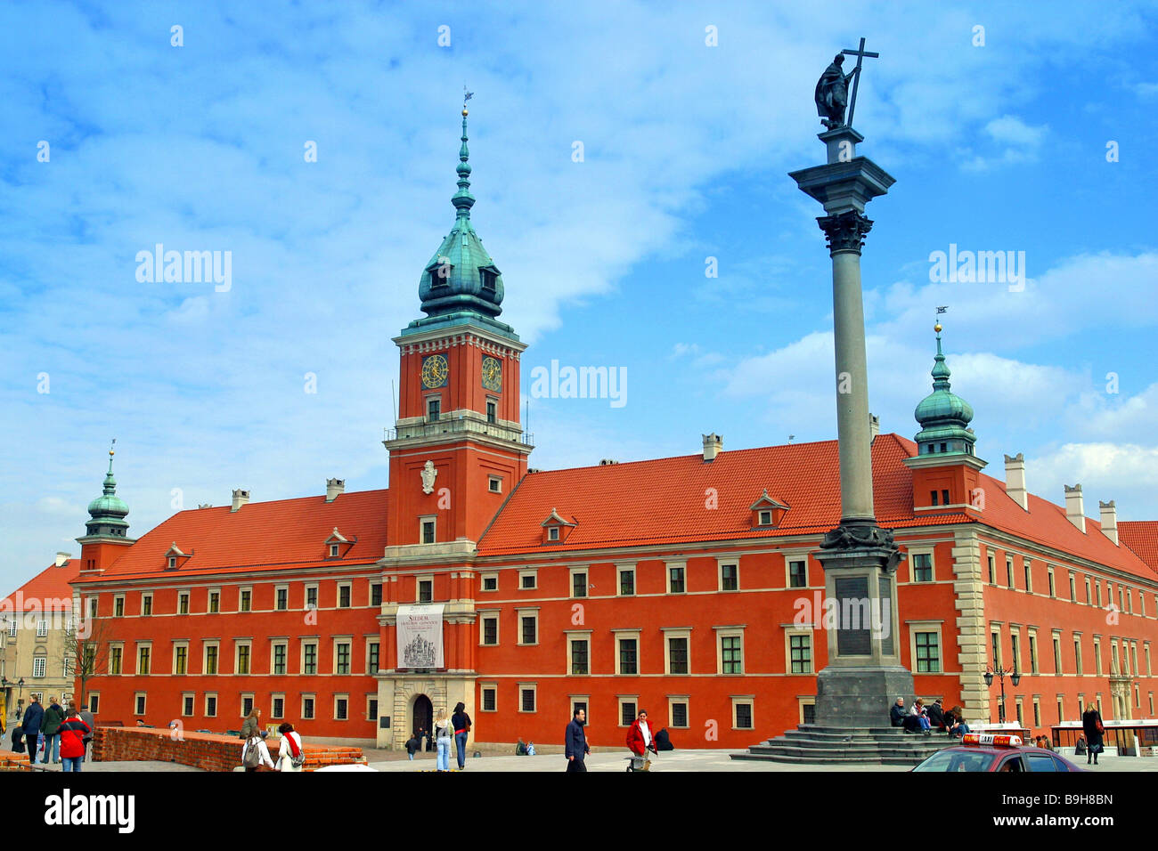 Pologne Varsovie Vieille Ville Schlossplatz roi-palace visite de la ...