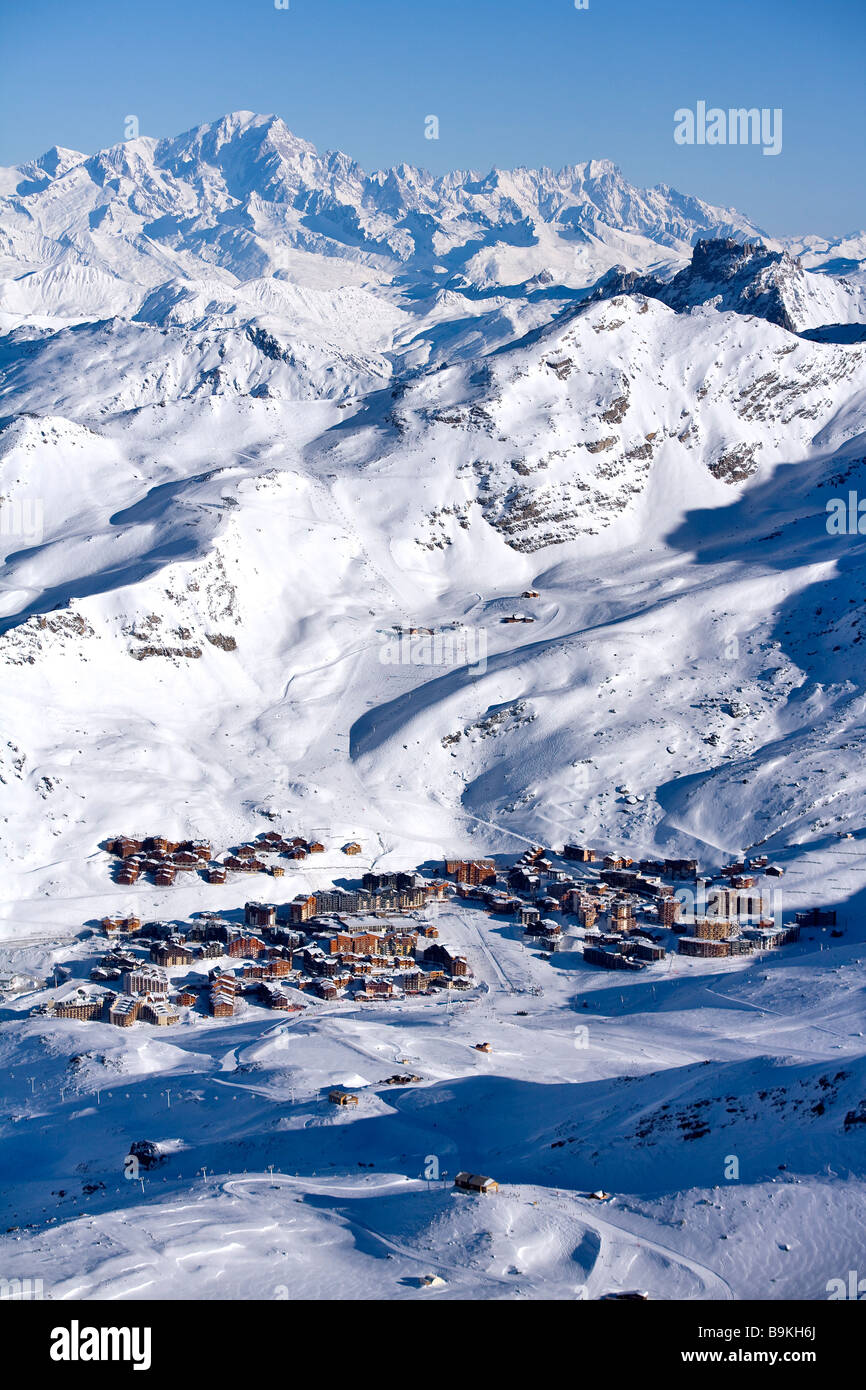 Val thorens cime caron savoie Banque de photographies et d’images à ...