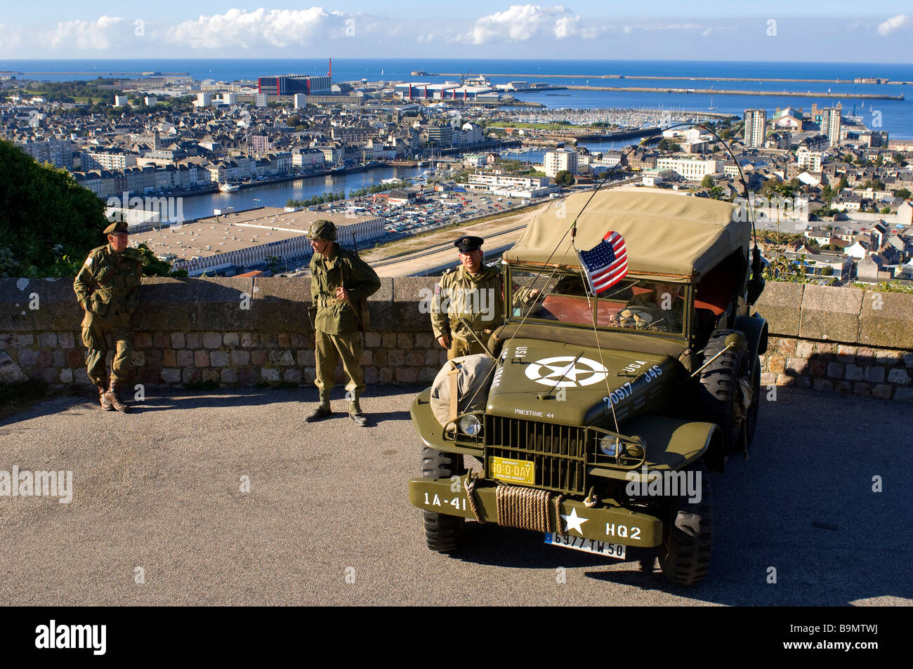 France, Manche, Cherbourg, fort du Roule, le musée de la libération ...