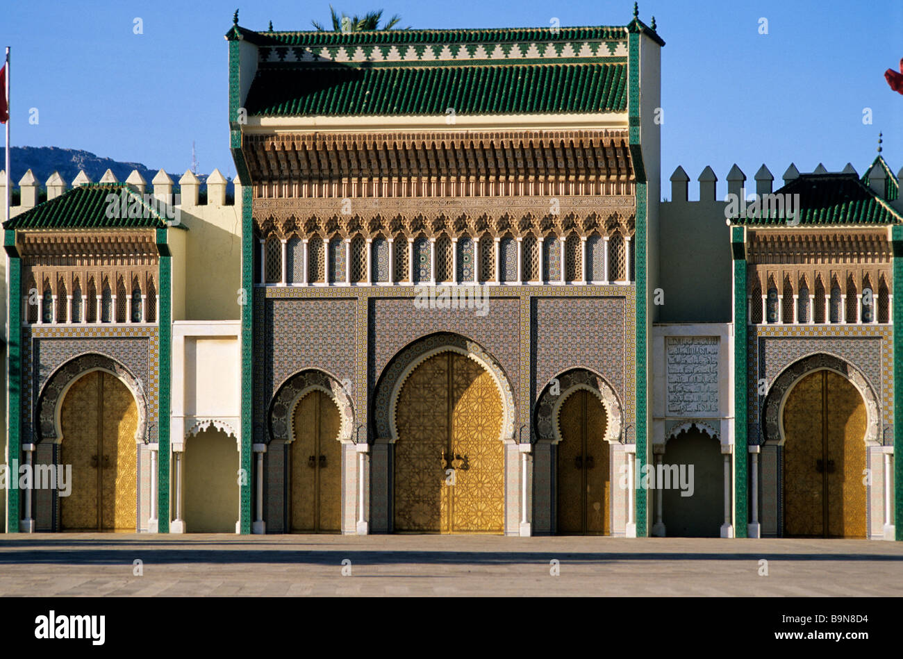 Le Maroc, Moyen Atlas, Fès, ville impériale, médina classée au ...