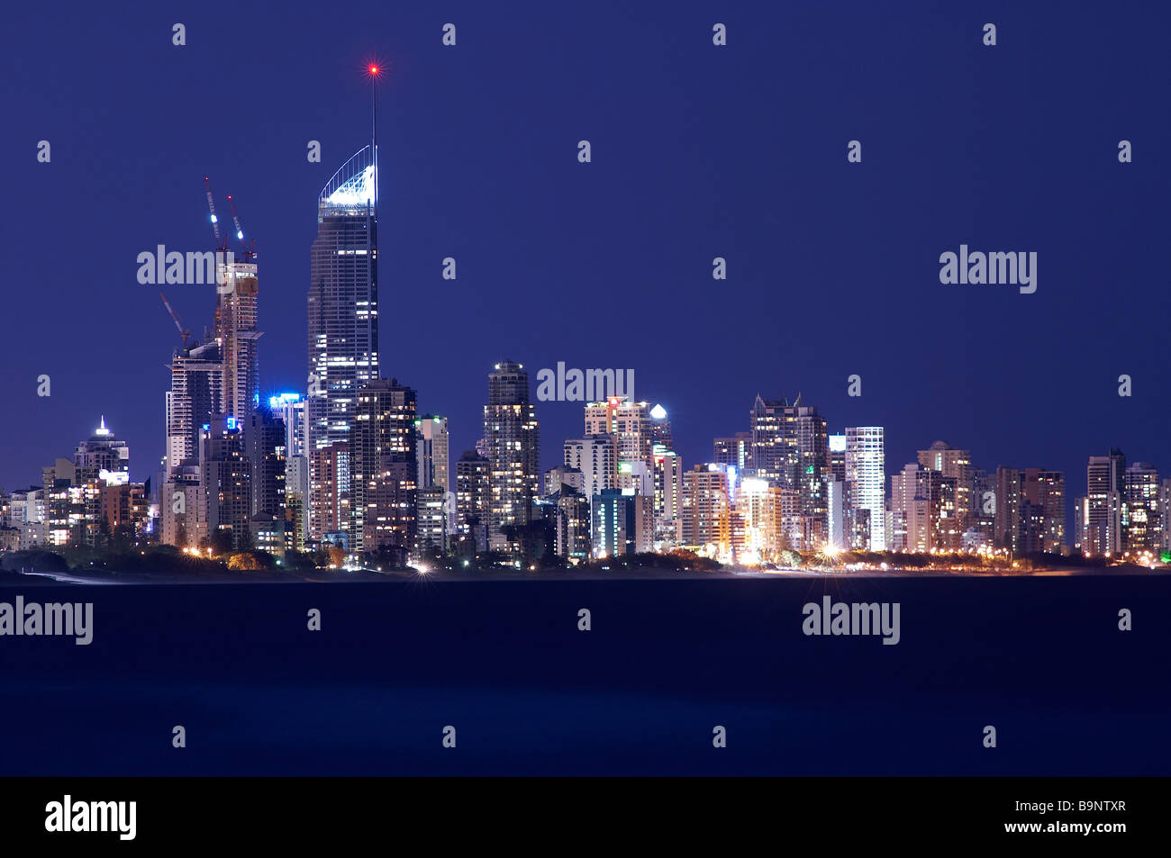 Gold coast skyline Banque de photographies et d’images à haute ...
