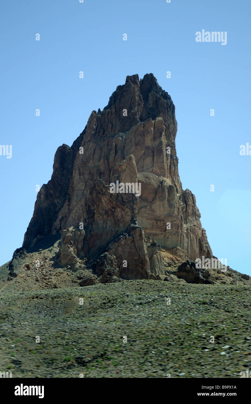 El Capitan Mesa dans Monument Valley avec ses buttes et canyons, qui ...