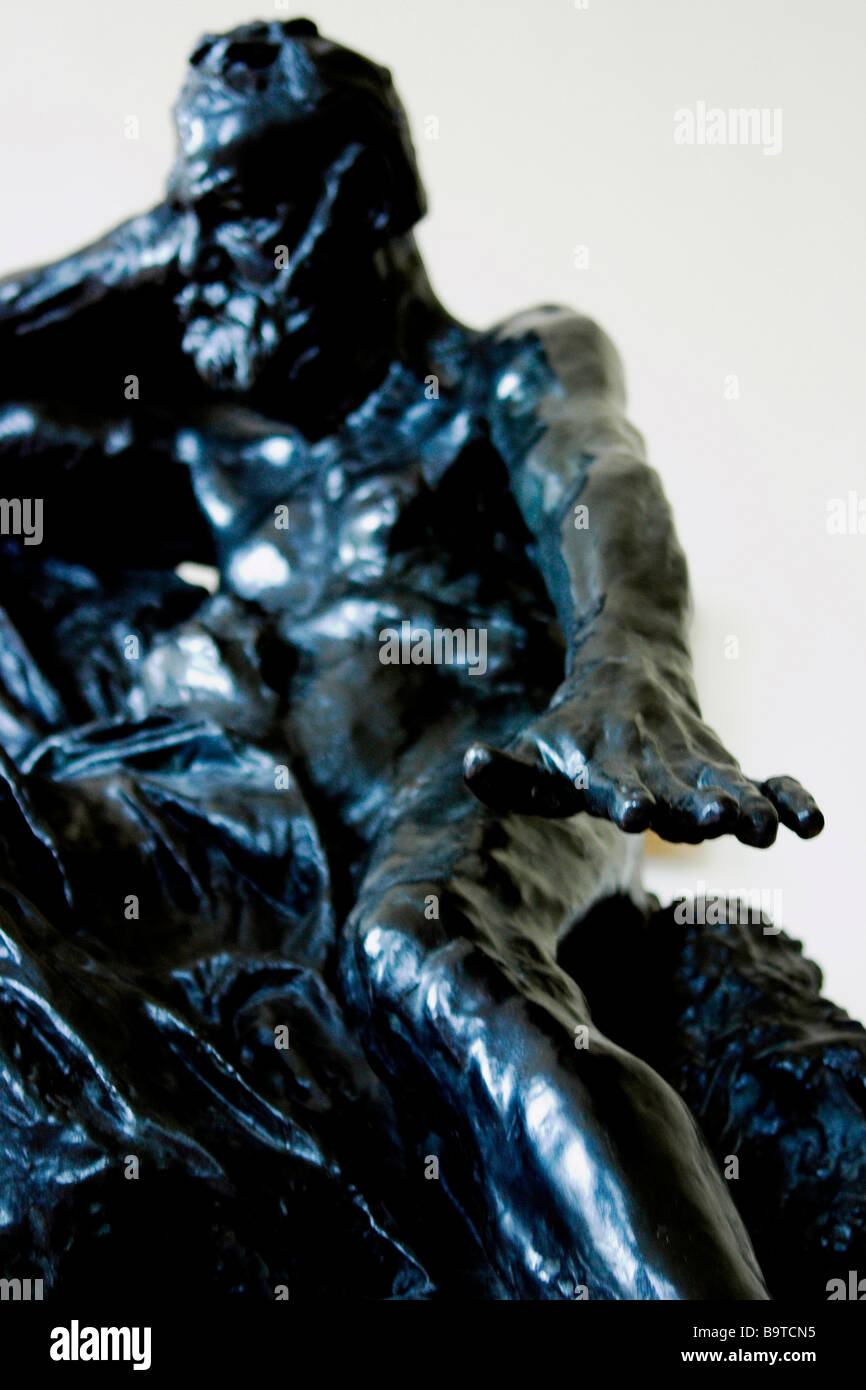 Rodin sculpture statue Monument à Victor Hugo en bronze Photo Stock - Alamy