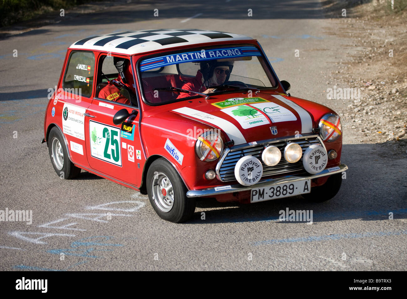 Morris mini racing car Banque de photographies et d’images à haute ...