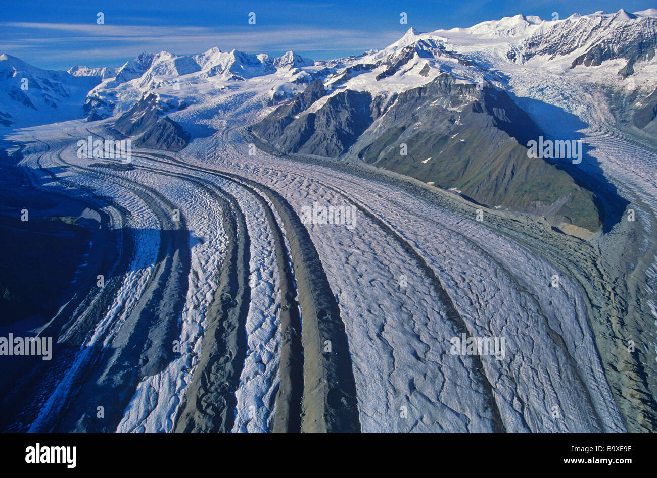 Moraines glacière Banque de photographies et d’images à haute ...
