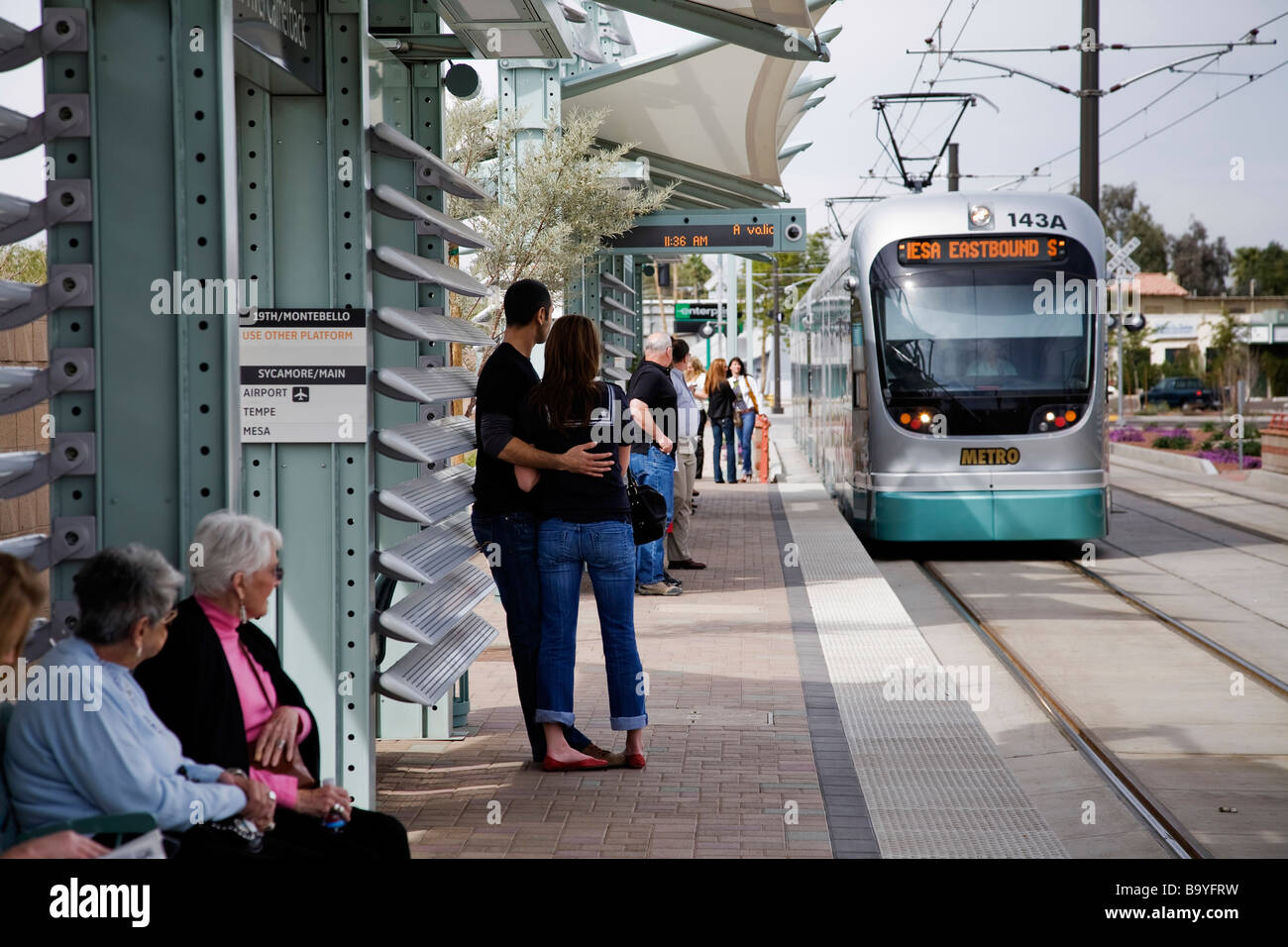 Phoenix light rail Banque de photographies et d’images à haute ...