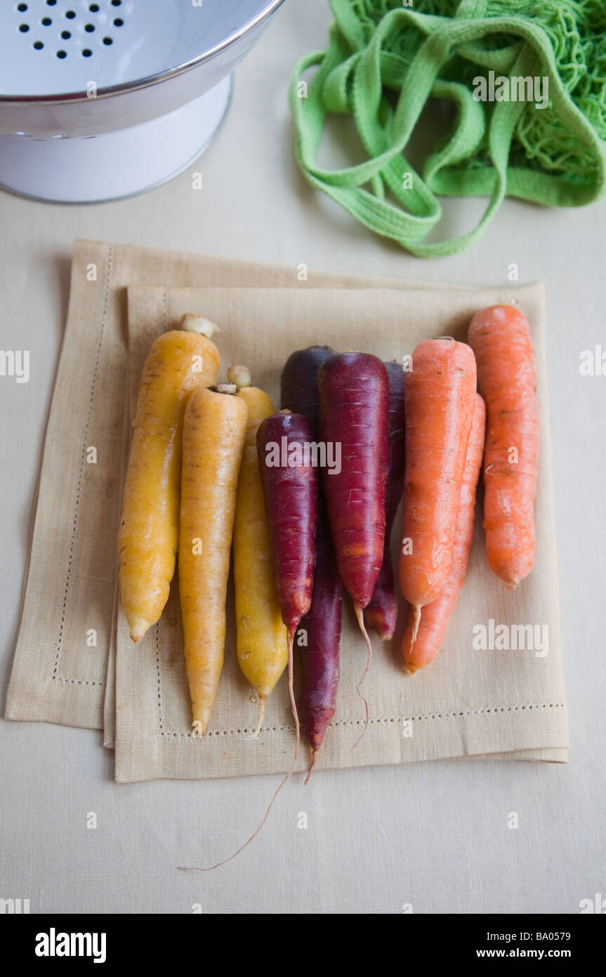 Différents types de carottes Photo Stock - Alamy