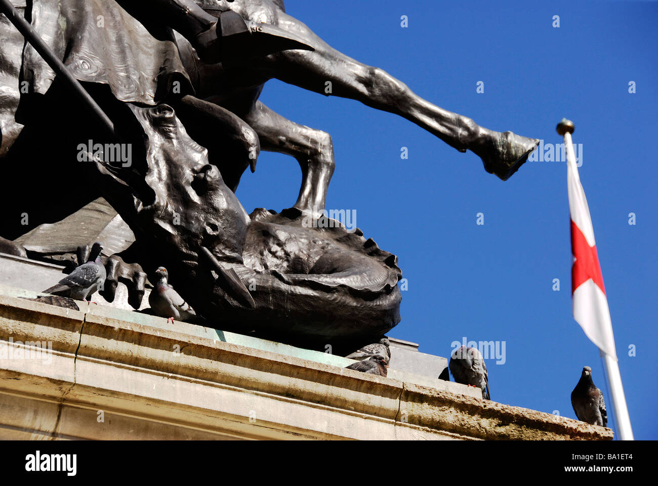 St george slays dragon Banque de photographies et d’images à haute ...