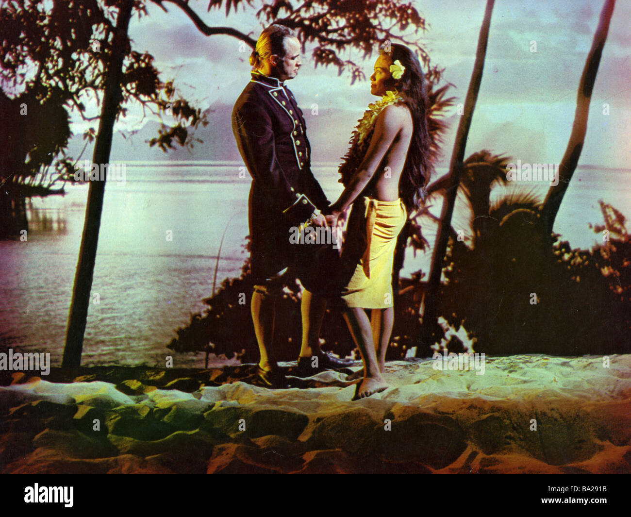 Mutinerie sur le Bounty 1962 MGM film avec Marlon Brando Photo Stock ...