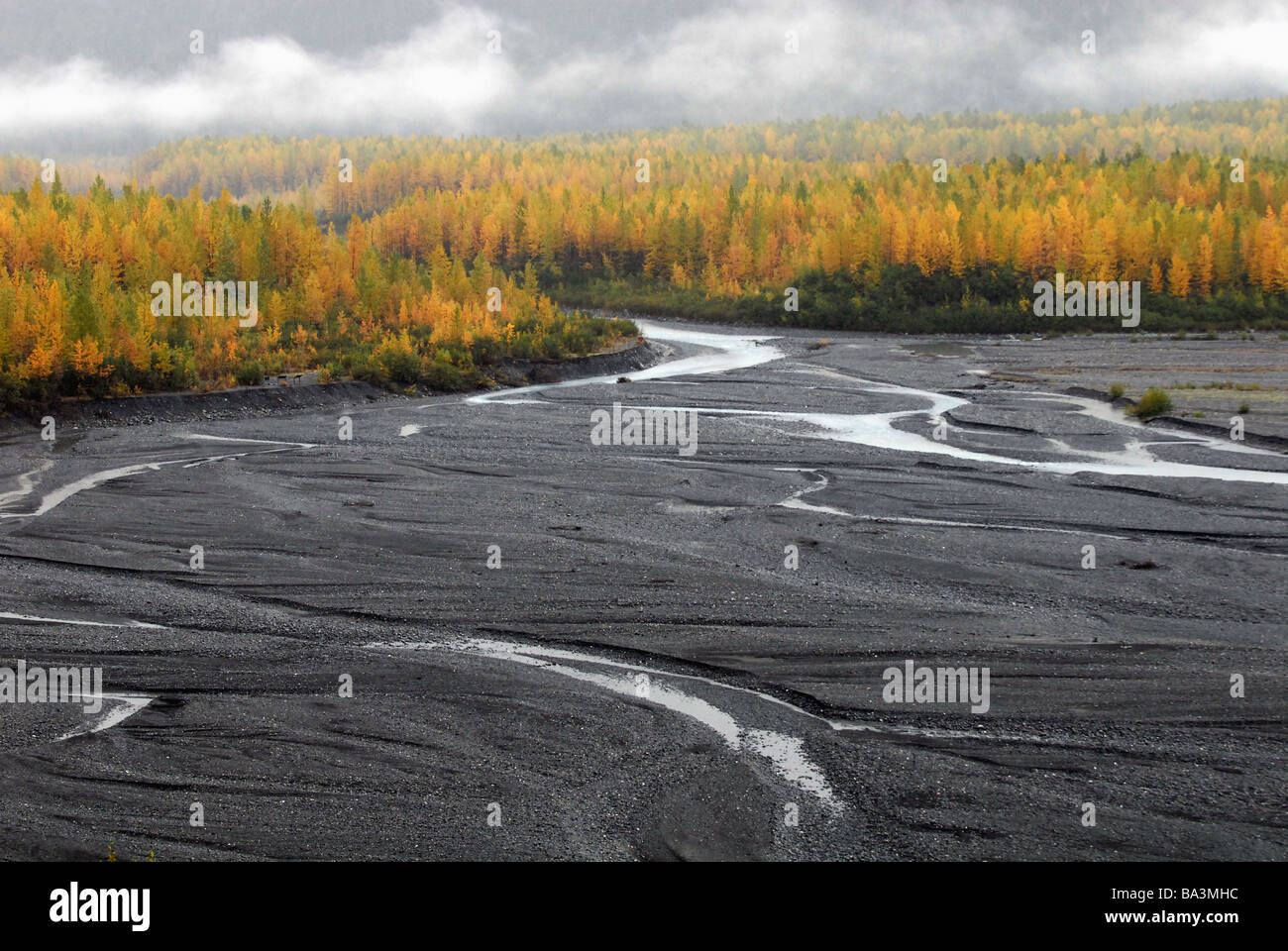 Plaine inondable glaciaire Banque de photographies et d’images à haute ...