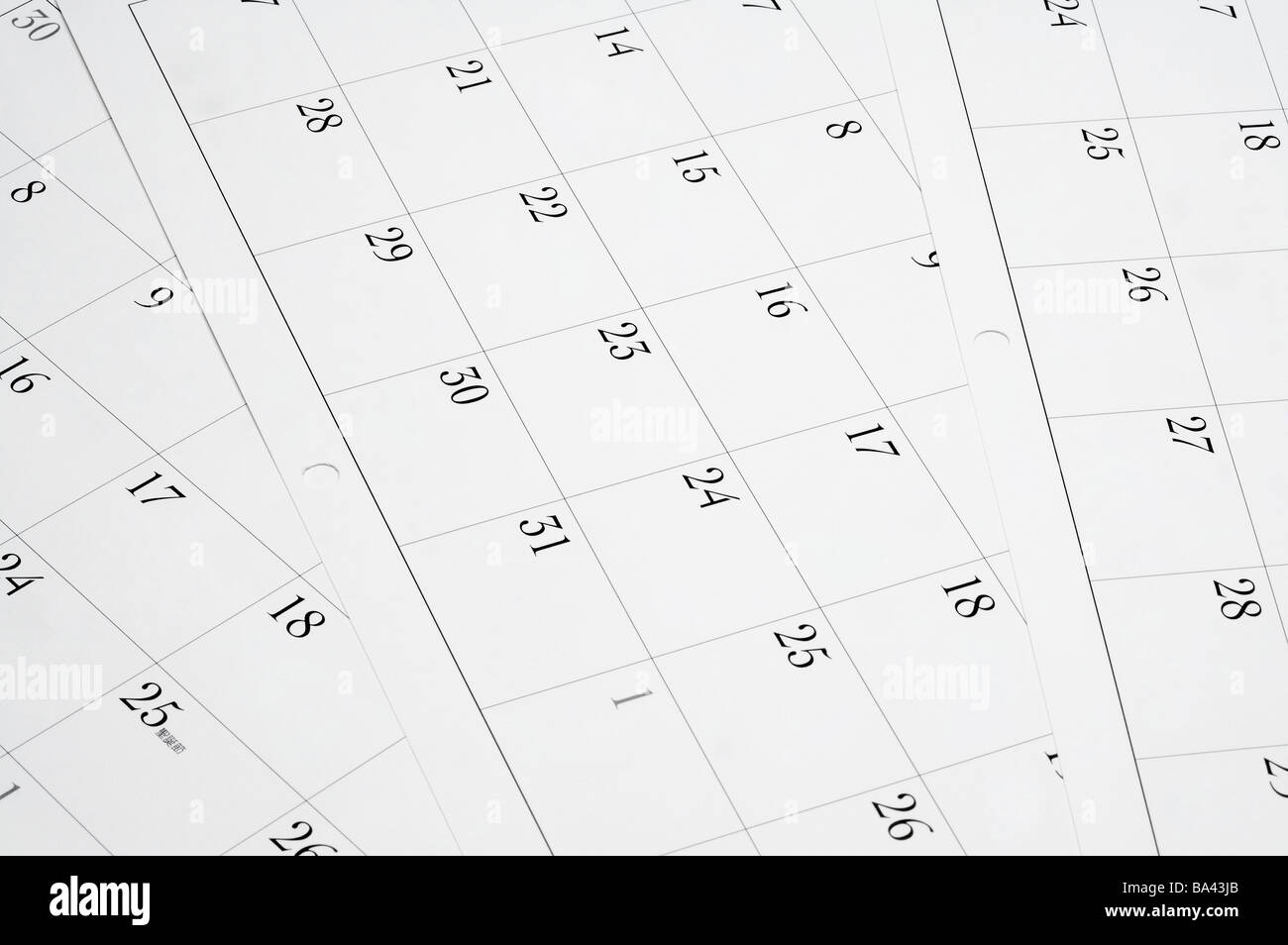 Calendrier et date Banque de photographies et d’images à haute ...