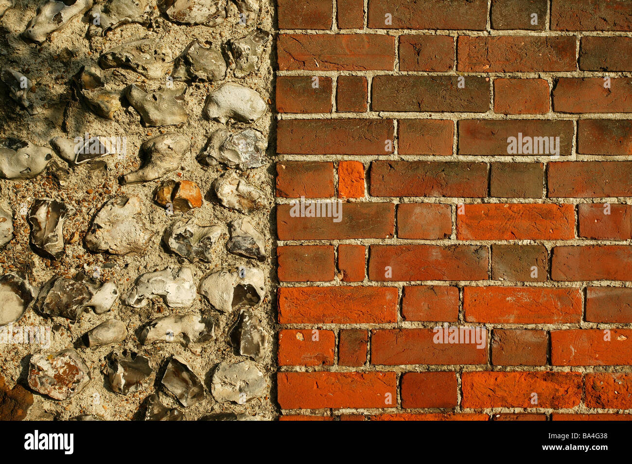 Brique Pierre Et Silex Banque d'image et photos - Alamy