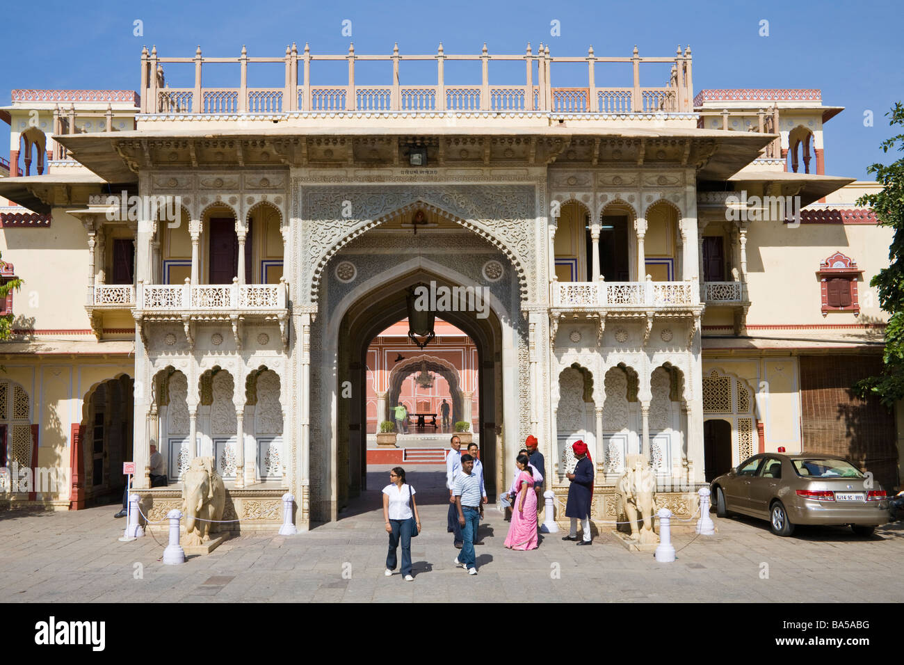 Visiter le palais de jaipur Banque de photographies et d’images à haute ...