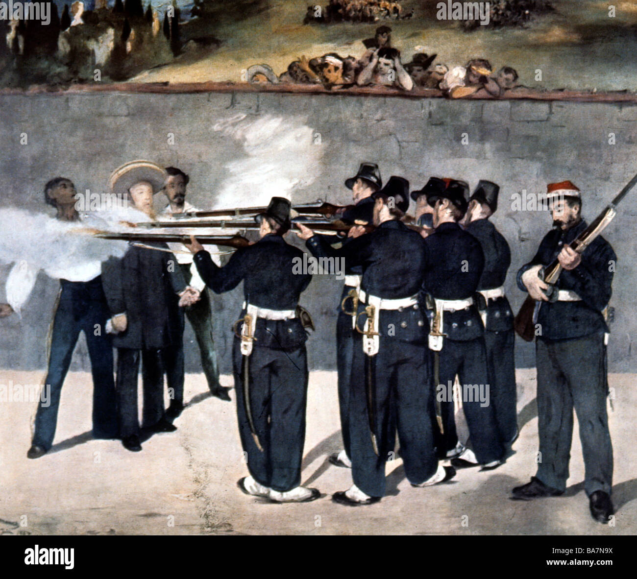 Exécution de l'empereur maximilien Banque de photographies et d’images ...