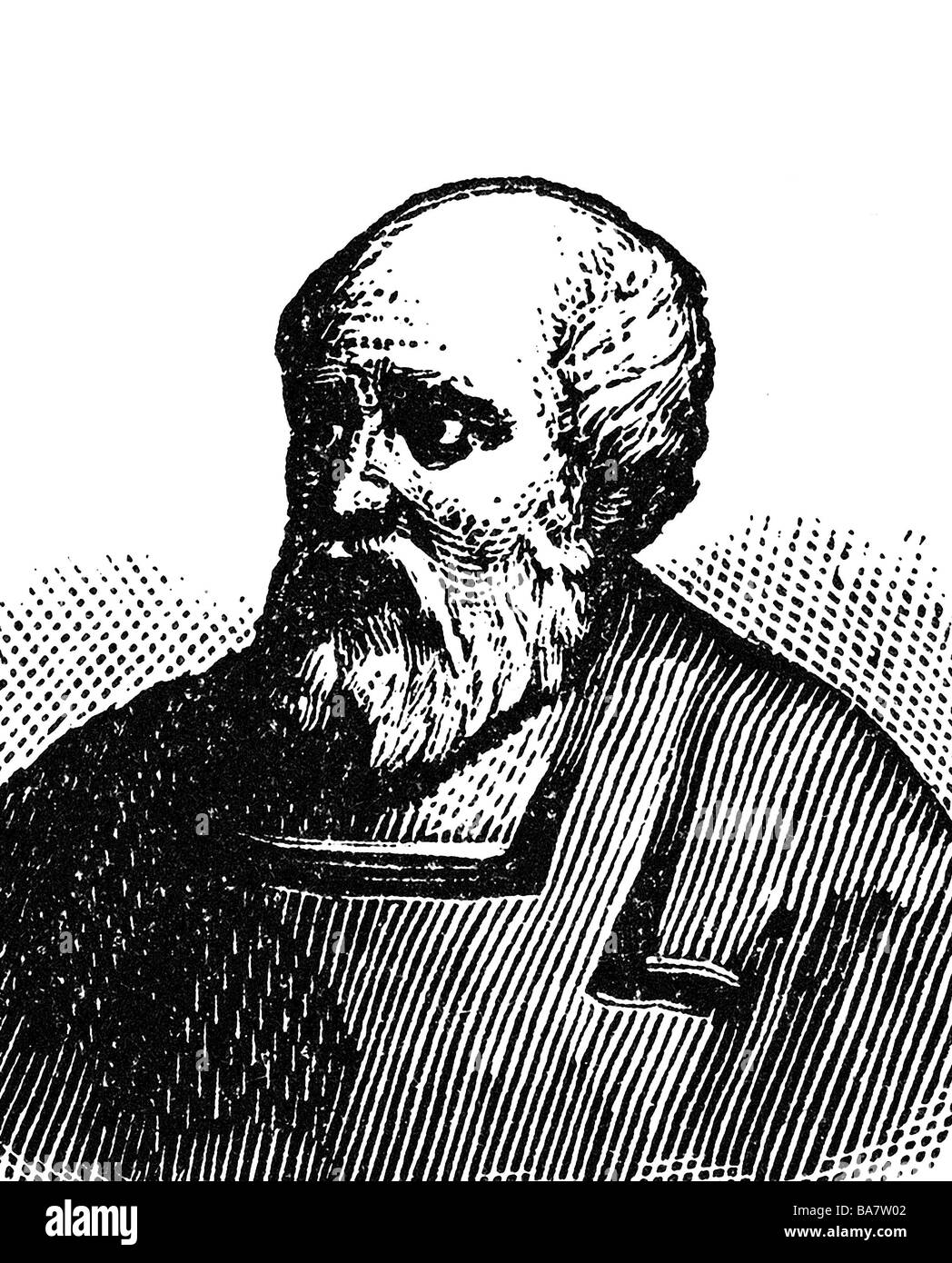 Honorius ii lamberto scannabecchi Banque d'images noir et blanc - Alamy