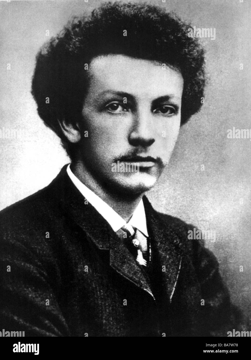 Richard strauss portrait Banque d'images noir et blanc - Alamy