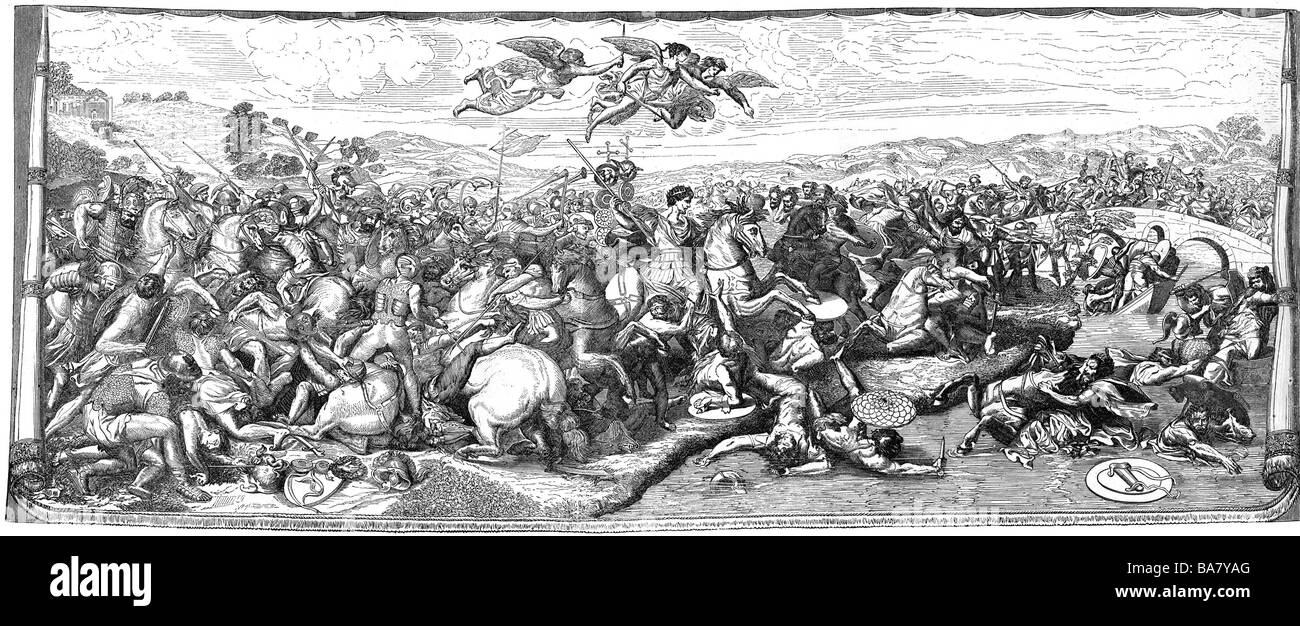 Bataille de pont de milvius Banque de photographies et d’images à haute ...