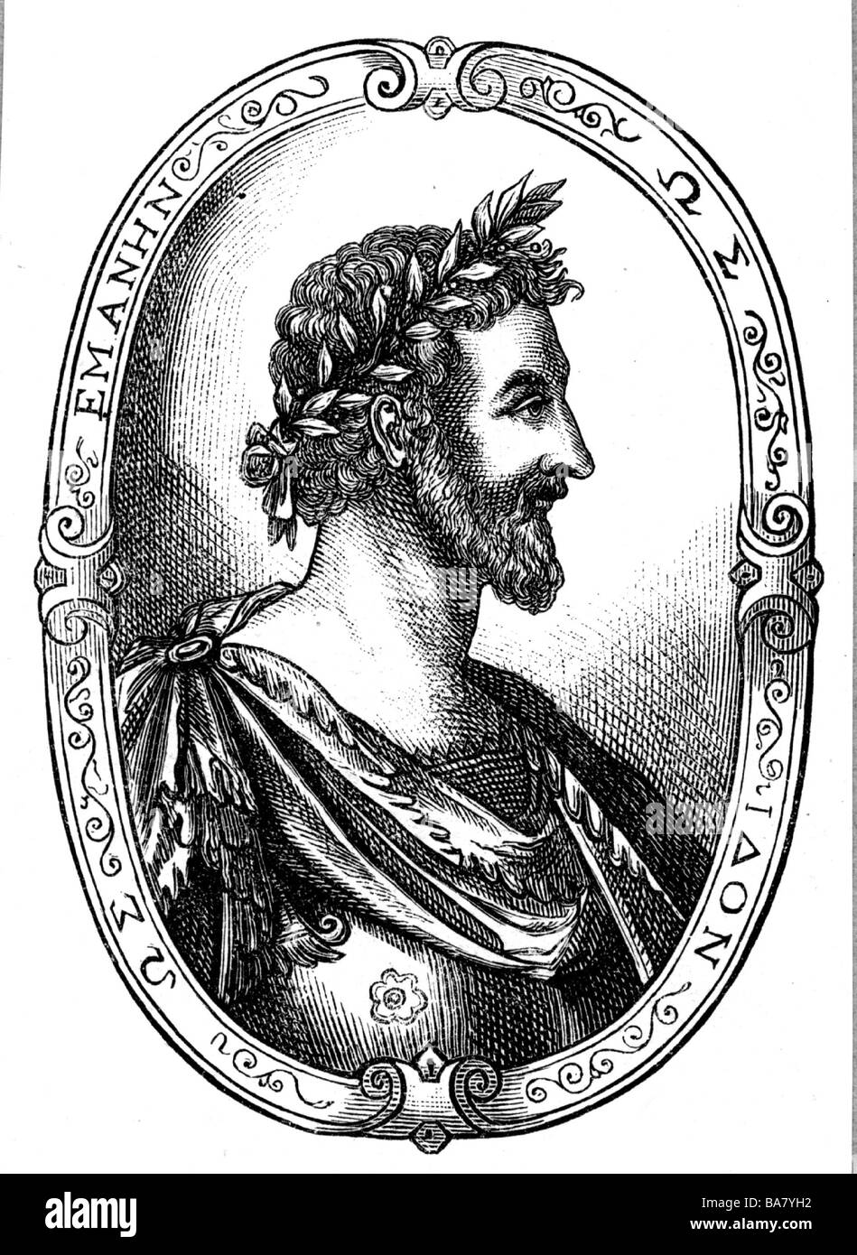 Portrait de pierre de ronsard Banque d'images noir et blanc - Alamy