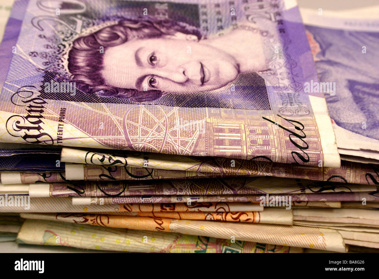 Sterling notes Banque de photographies et d’images à haute résolution ...