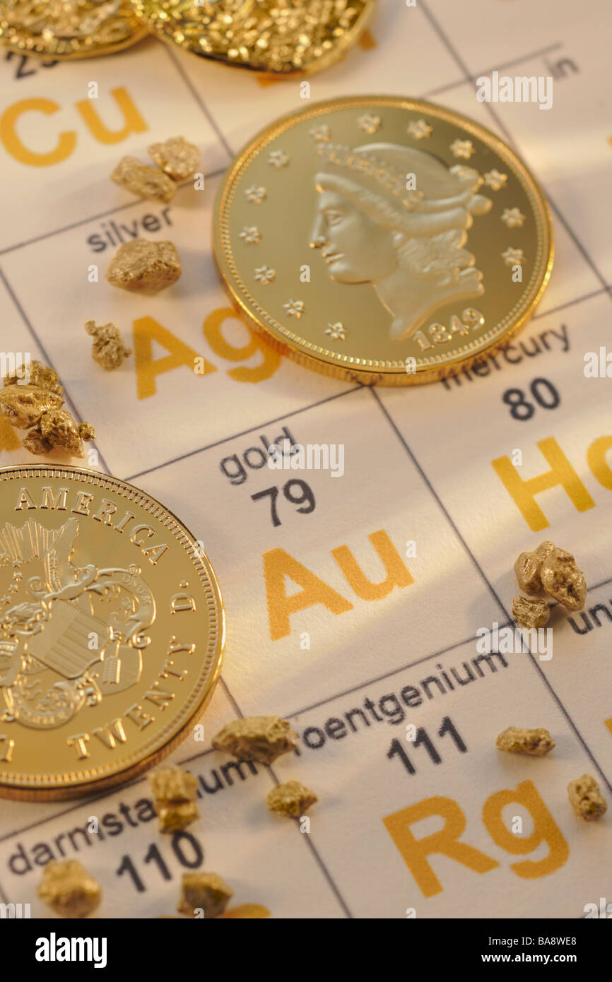 Tableau de classification périodique Banque de photographies et d ...