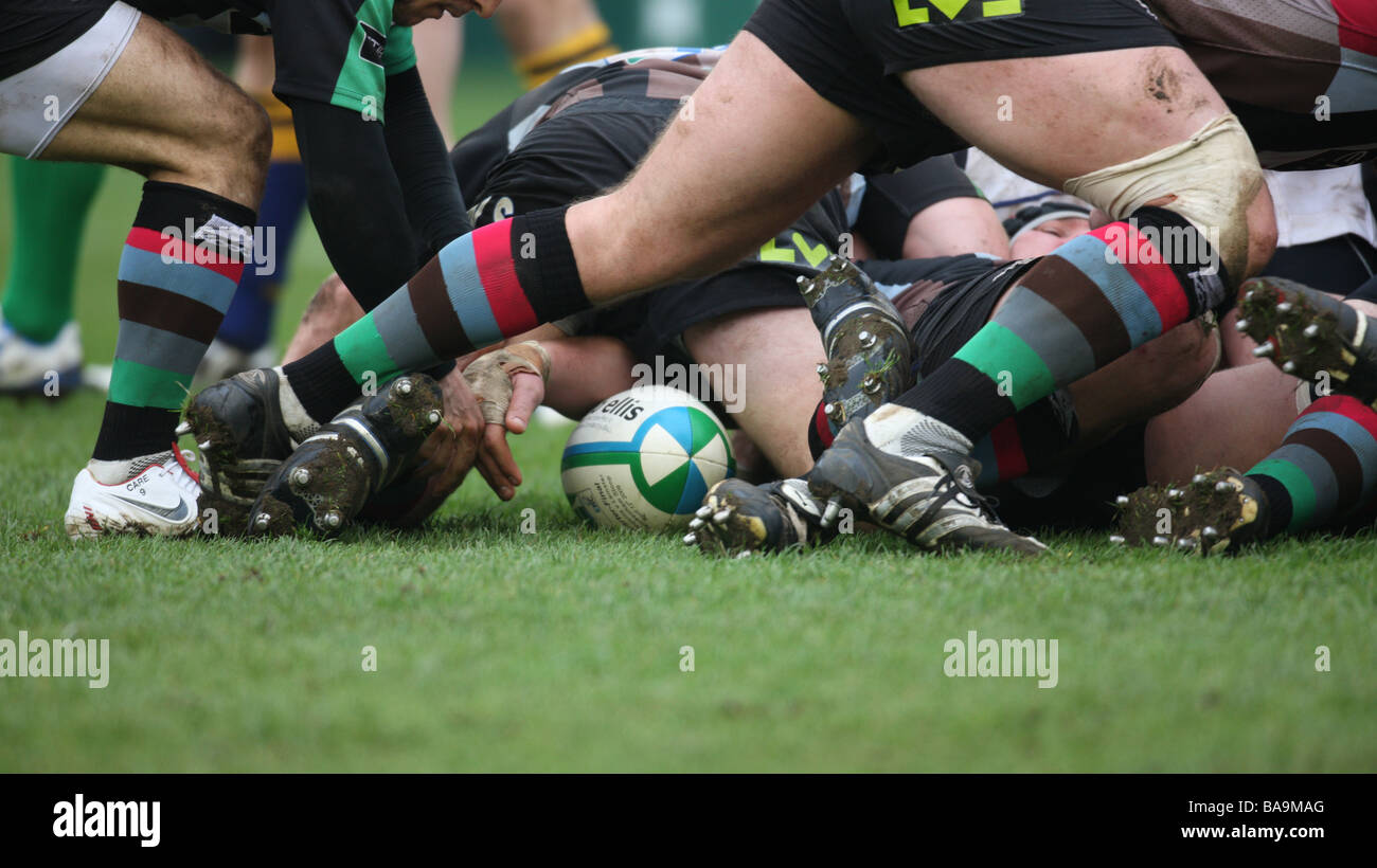 Plaqueur et plaqué rugby Banque de photographies et d’images à haute ...