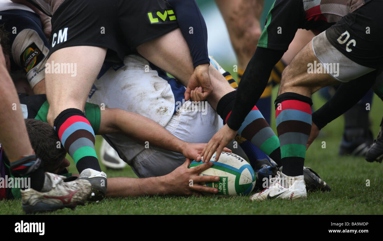 Plaqueur et plaqué rugby Banque de photographies et d’images à haute ...