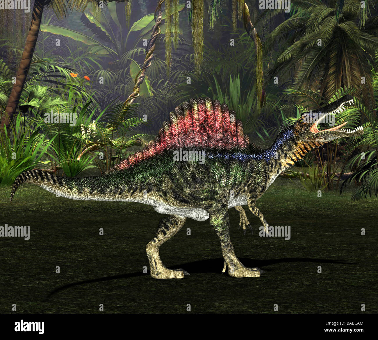 Dinosaur dinosaurs dino spinosaurus Banque de photographies et d’images à haute résolution - Alamy