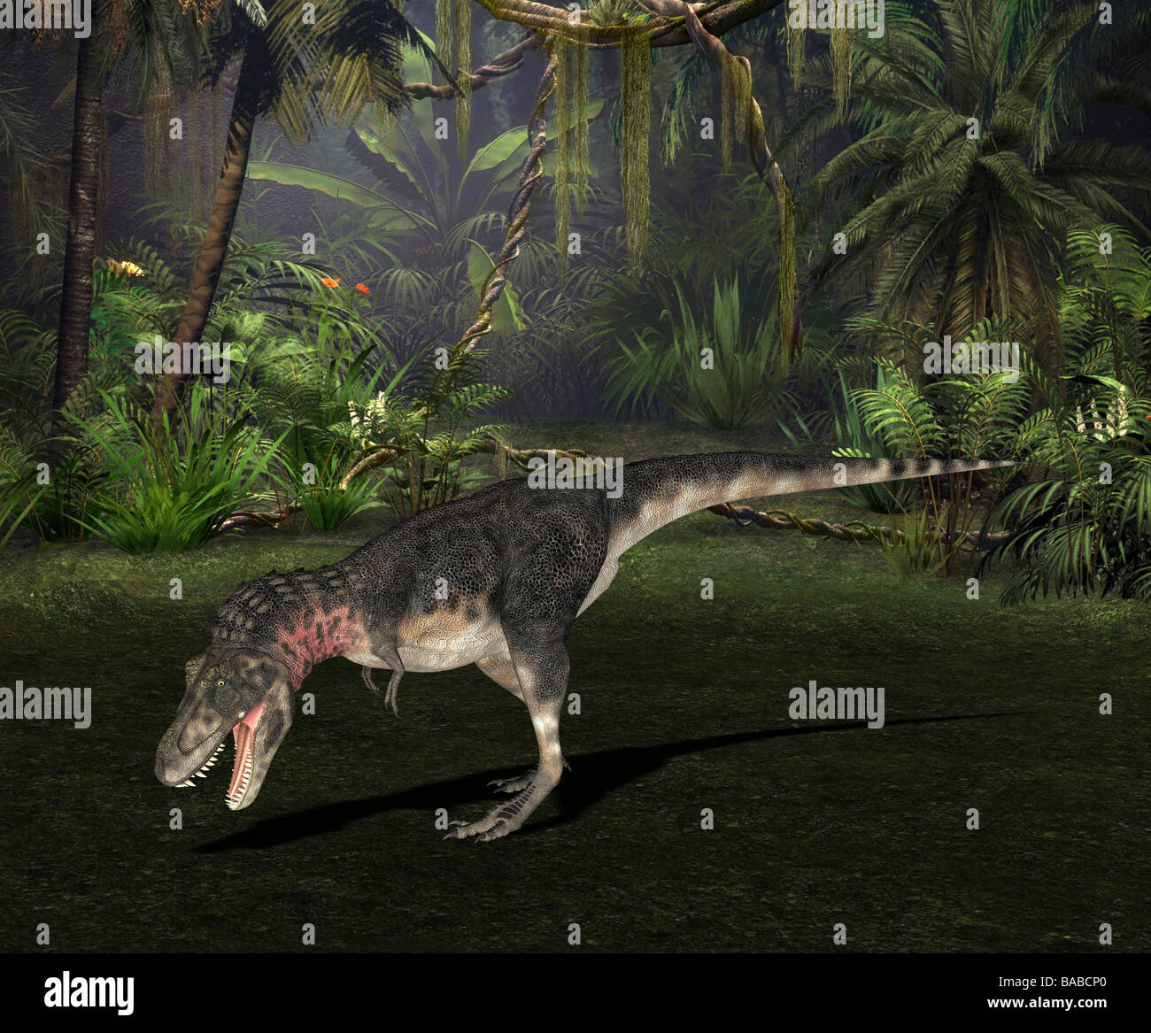 Tarbosaurus illustration Banque de photographies et d’images à haute ...