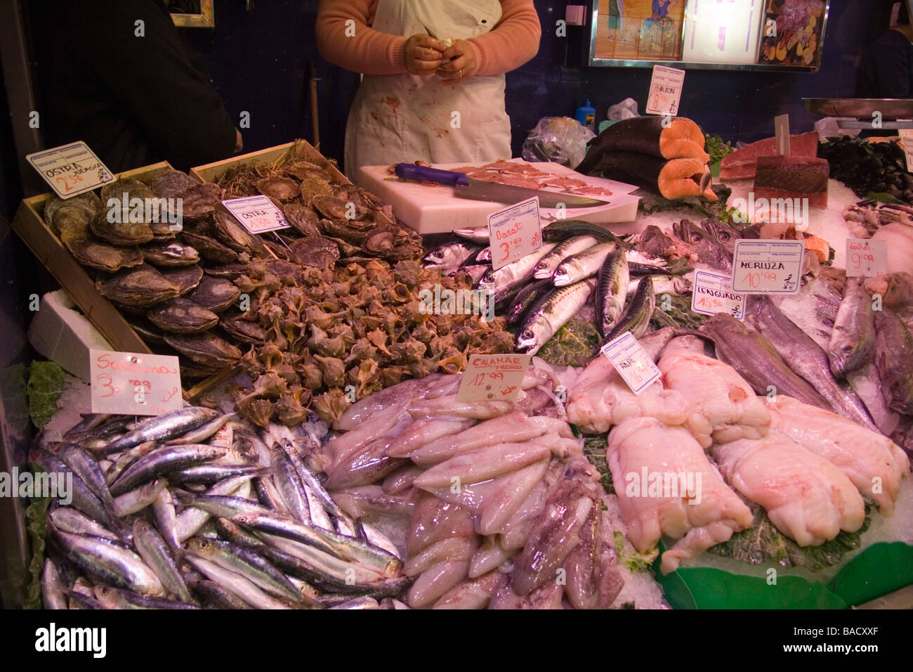 Poissonnier barcelone Banque de photographies et d’images à haute ...