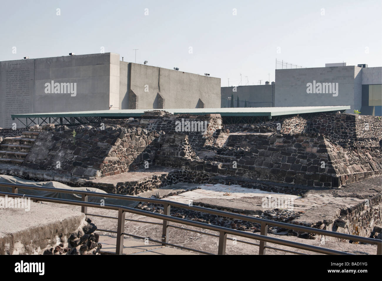 Ruines du Templo Mayor temple principal de la ville de Tenochtitlan ...