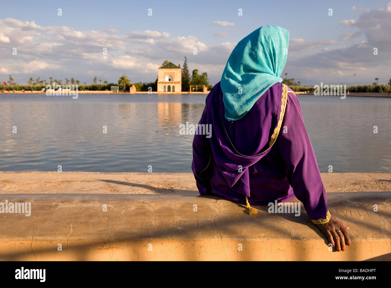 Le Maroc, Haut Atlas, Marrakech, ville impériale, la Menara classé au ...