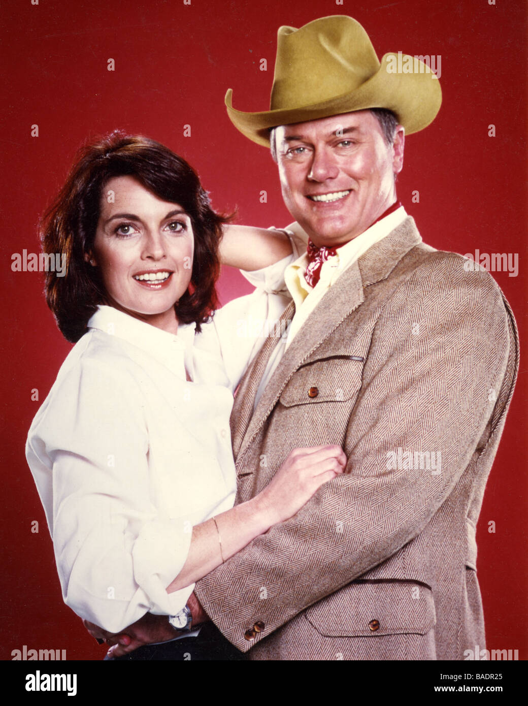 Larry hagman et linda grey Banque de photographies et d’images à haute ...